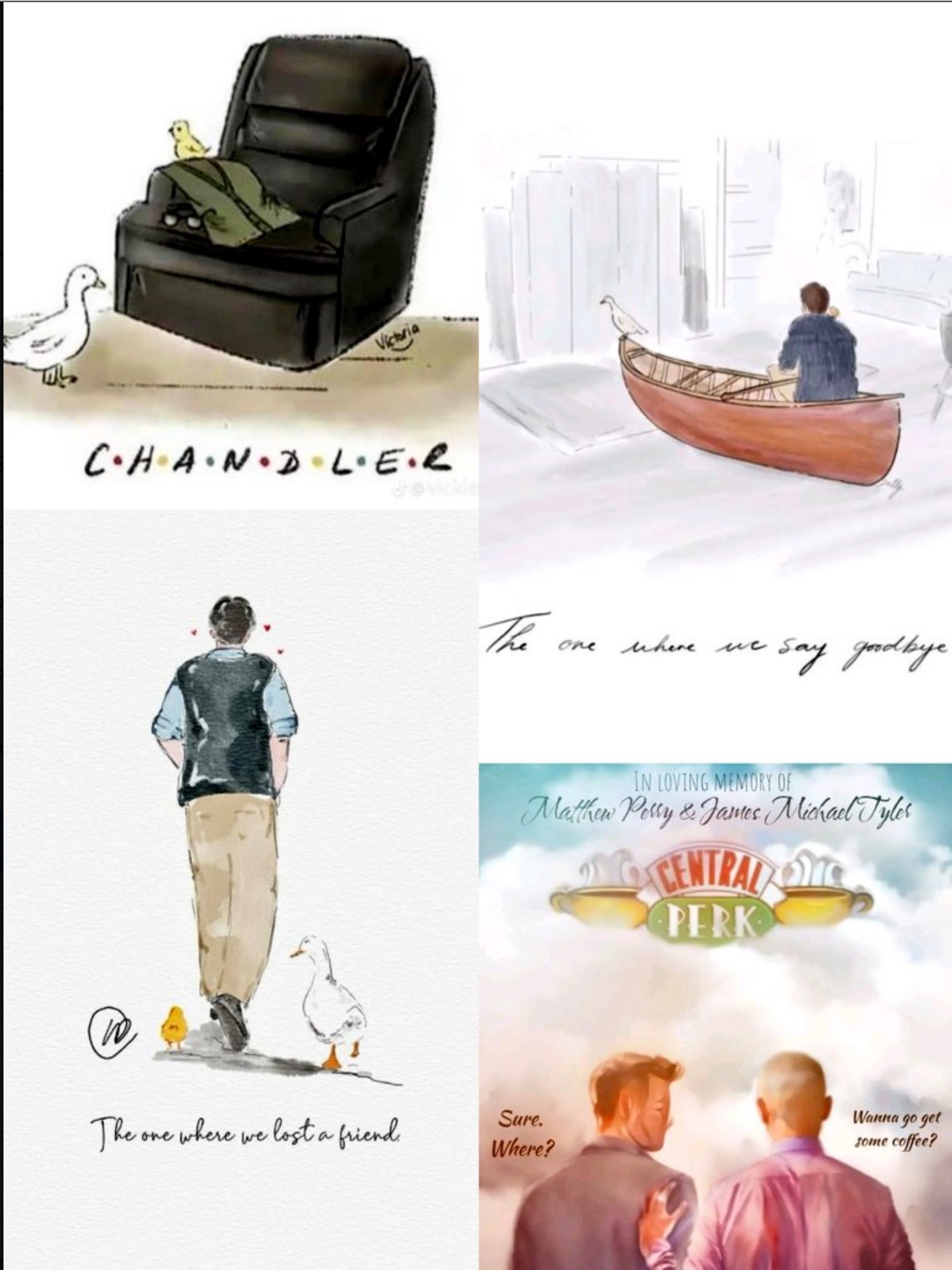 Auf Wiedersehen, Matthew Perry, die emotionalen Memes seiner Fans ...